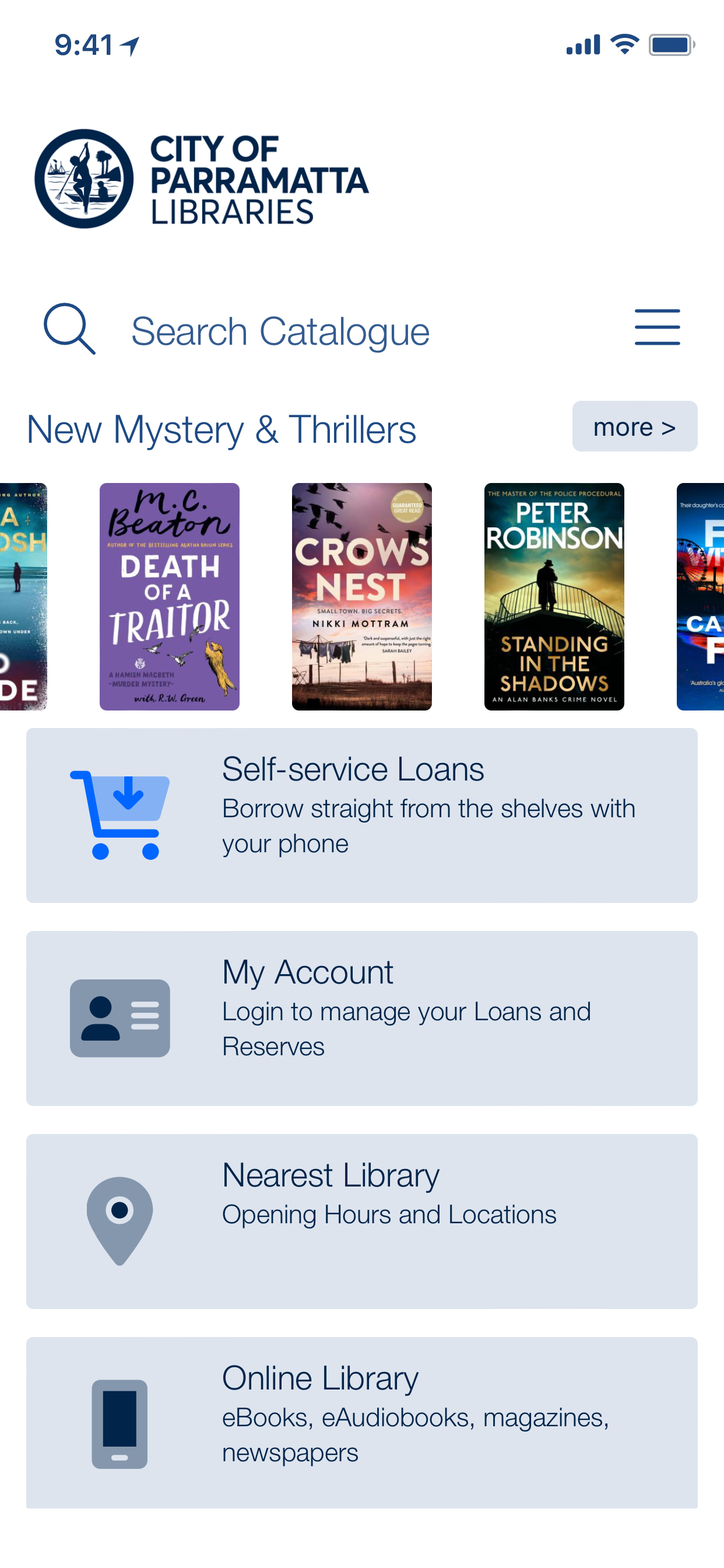 City of Parramatta Library app